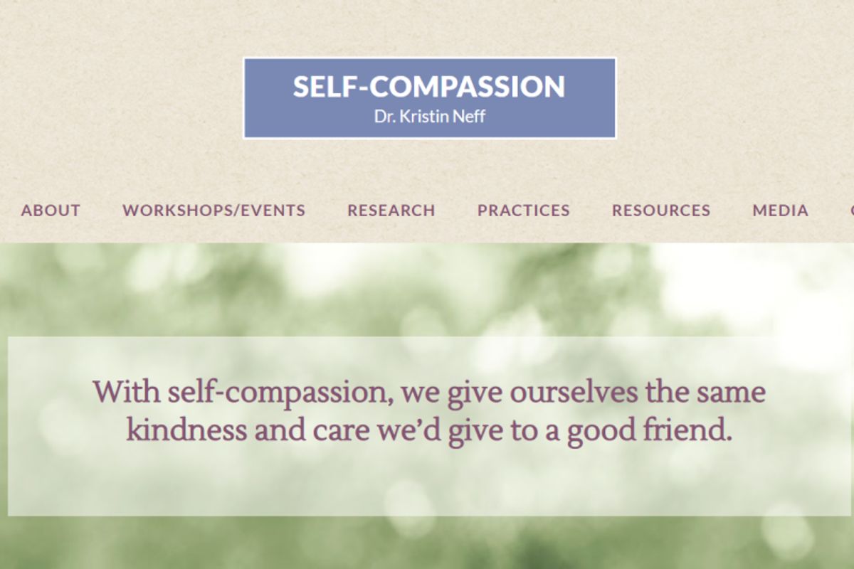 Self-Compassion by Dr. Kristin Neff